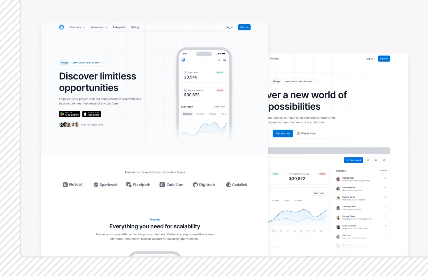 Sublima UI - Figma UI kit & Design System