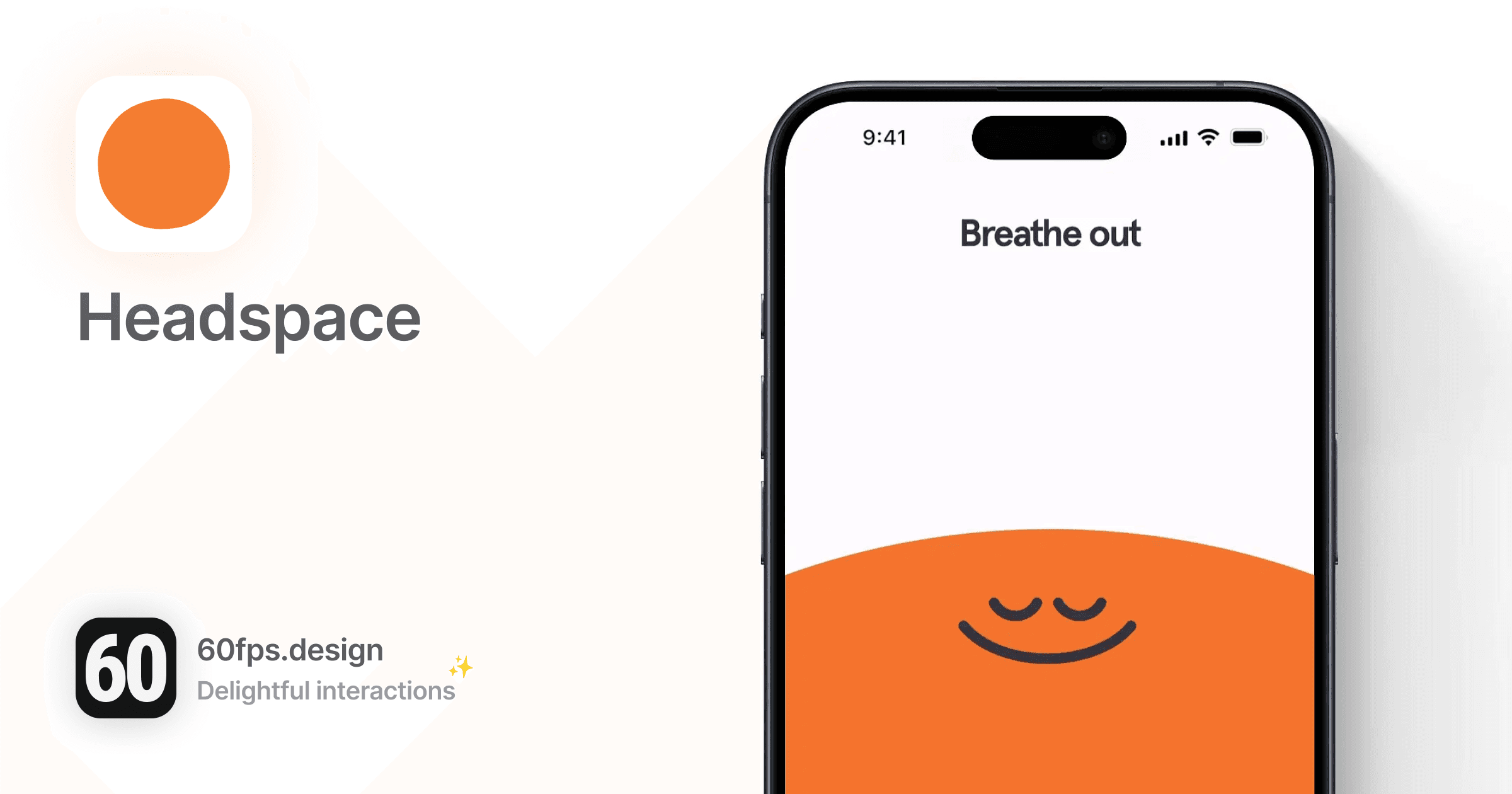 Headspace iOS App UI/UX animation