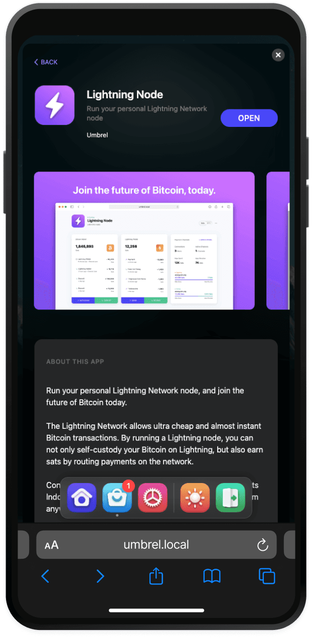 umbrelOS - An elegant OS for your home server