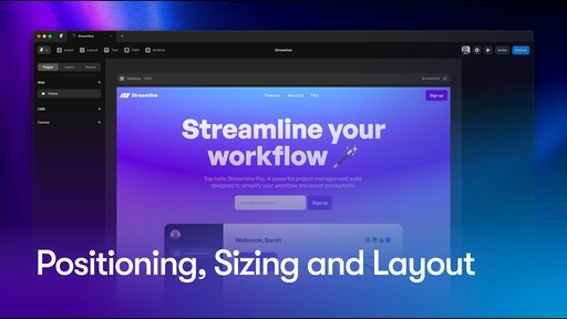 Built in Framer