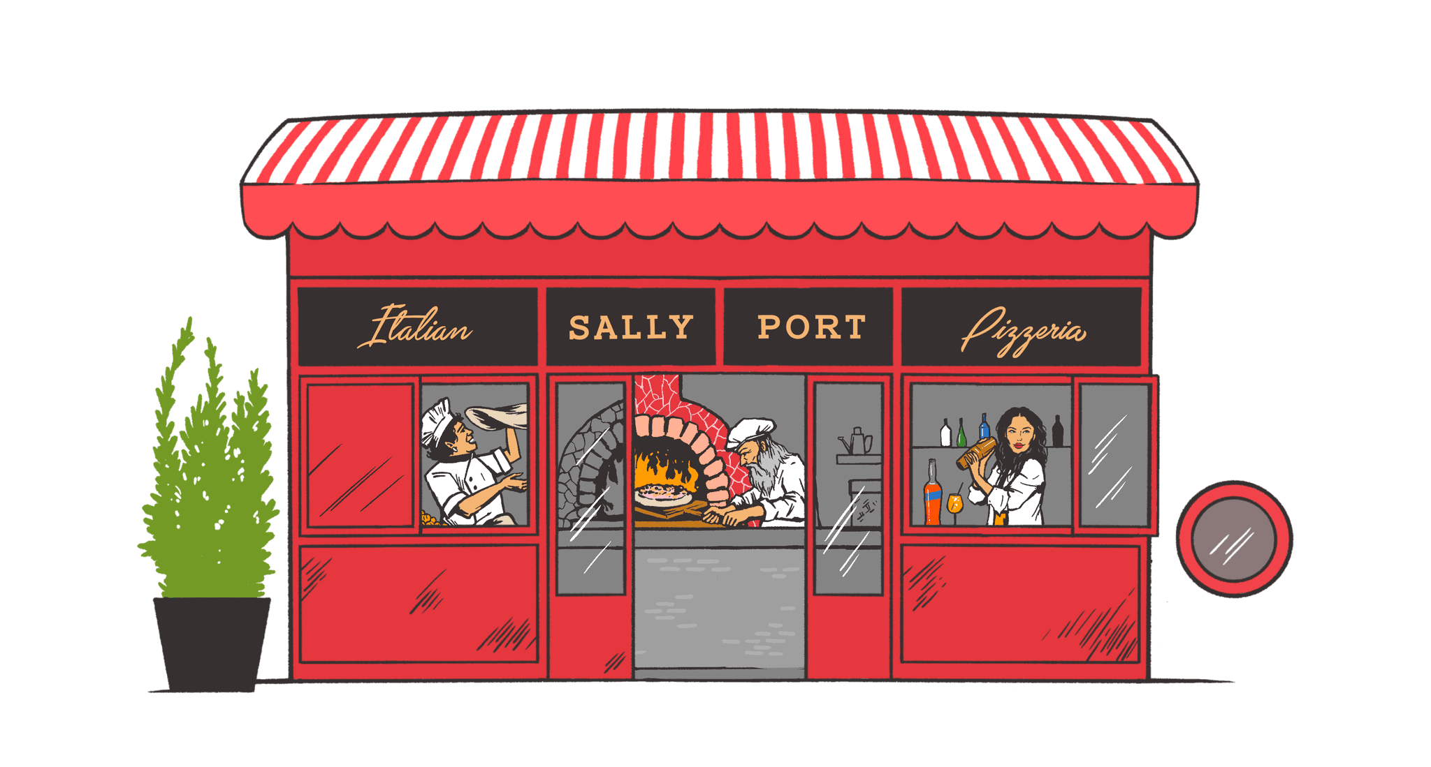 Sally Port Pizzeria | Best pizza in Valletta, Malta.