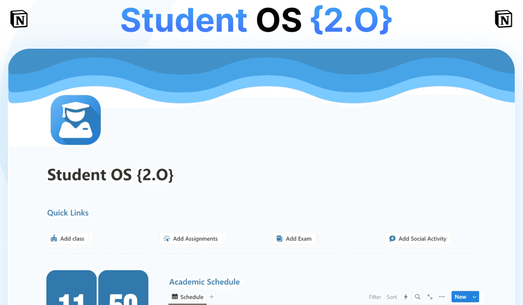 20 Best and Free Notion Templates for Students - Solt Wagner