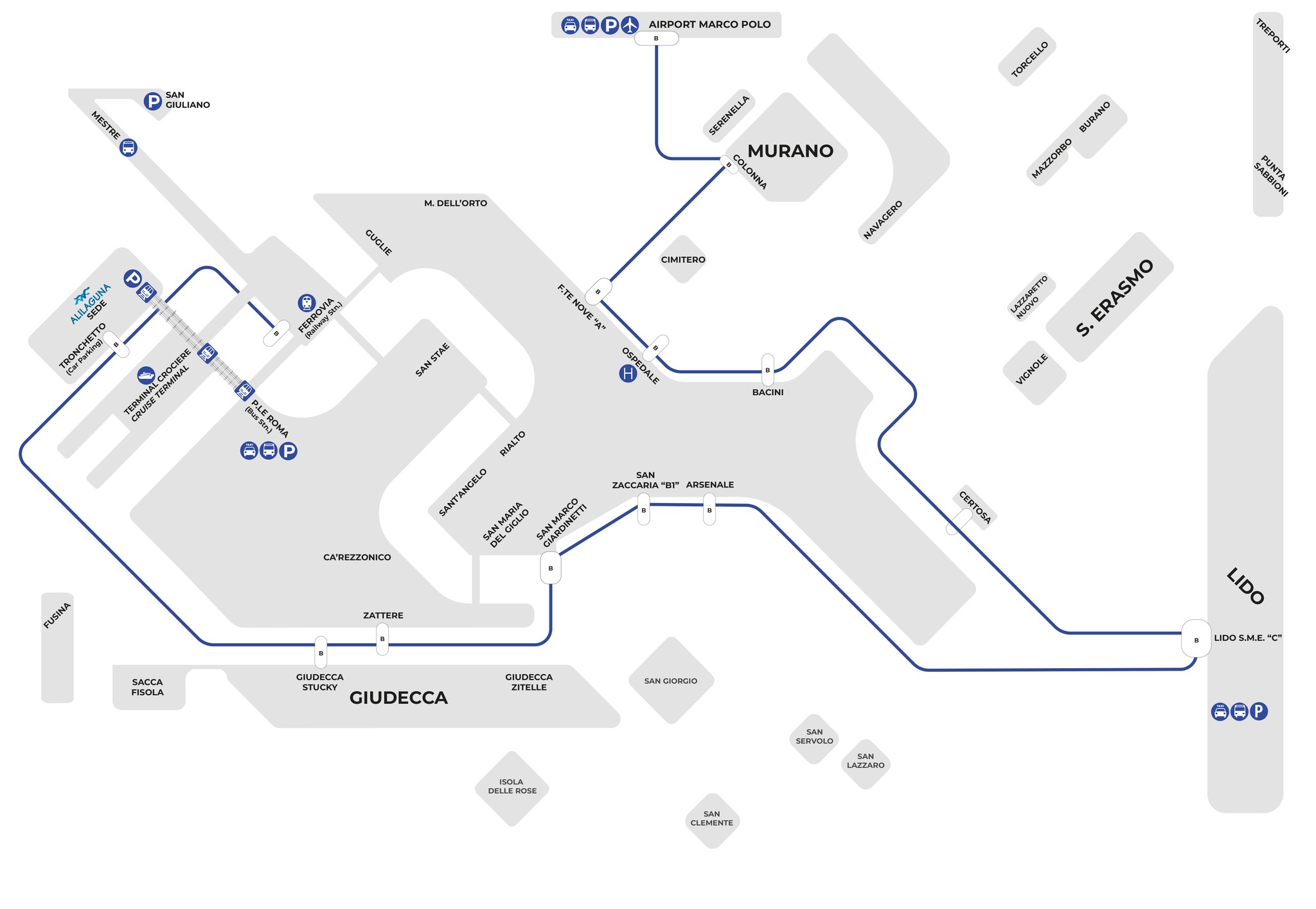 Alilaguna | Blue Line