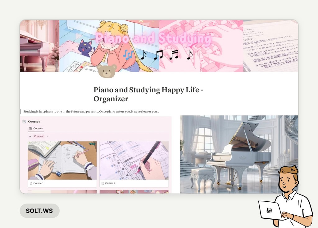 20+ Free Aesthetic Notion Templates for 2025 - Solt Wagner