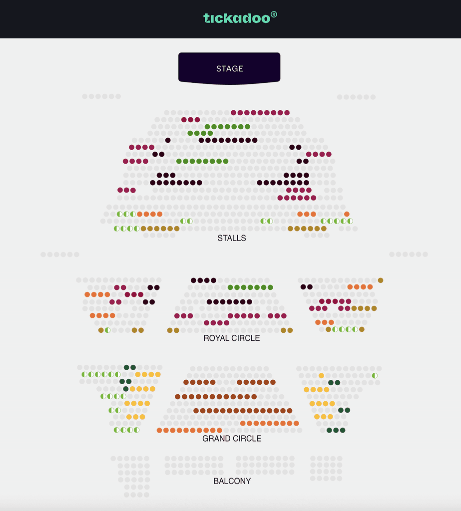 Phantom of the Opera Seating Guide: Best Seats at His Majesty's Theatre | tickadoo