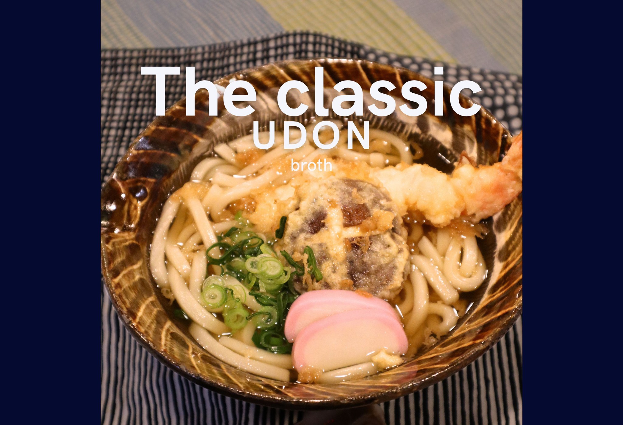 Japanese Udon Broth Recipe - Chef Yuki Wada - Japanese Cooking Experience