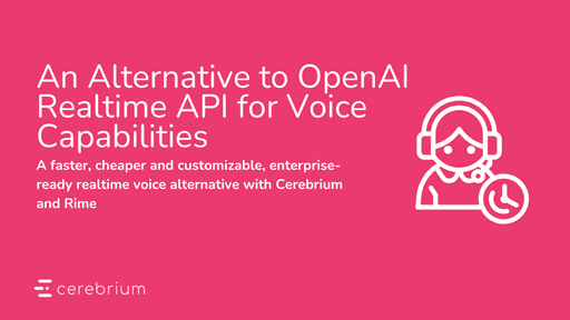 Cerebrium | Serverless AI infrastructure