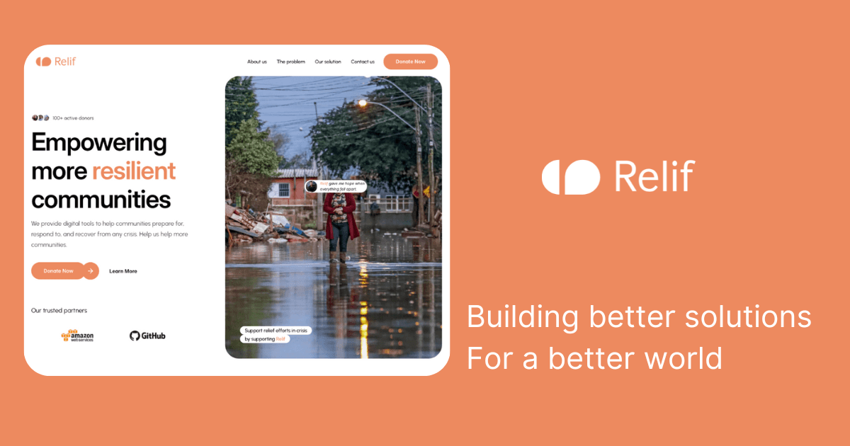 Relif - Transforming Crisis Response