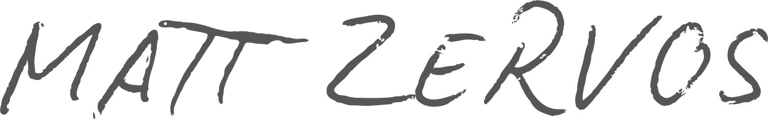 Matt Zervos - Video Editor