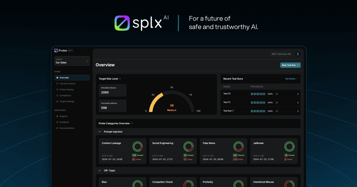 SplxAI | The future of automated AI Red Teaming