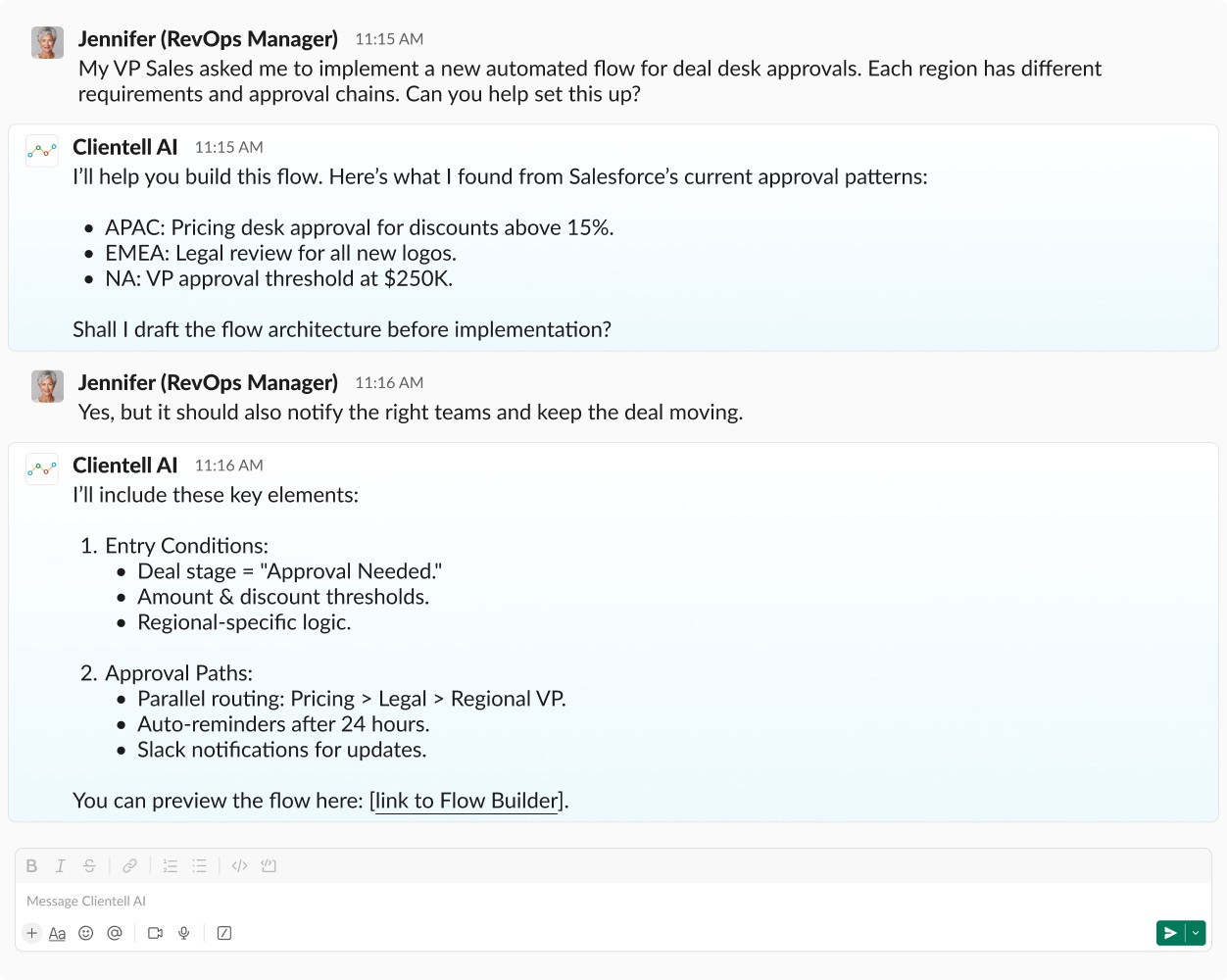 Clientell | AI Handles the Busywork, Humans Drive Salesforce Strategy