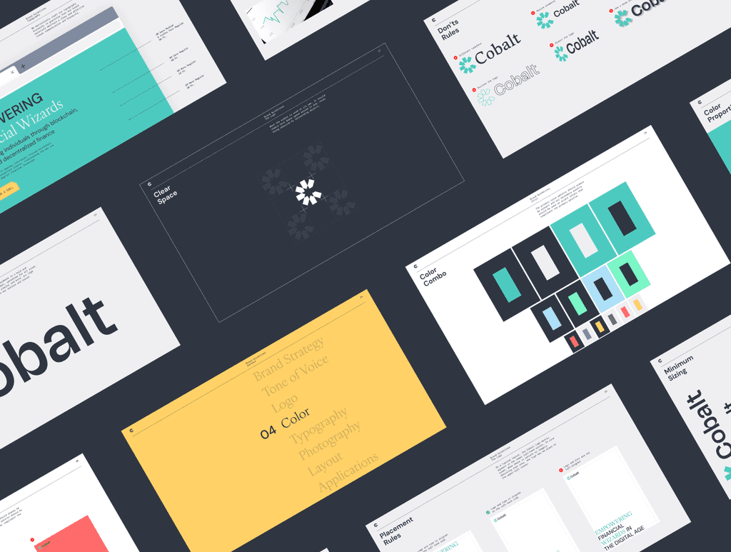 Cobalt Brand Styleguide Template