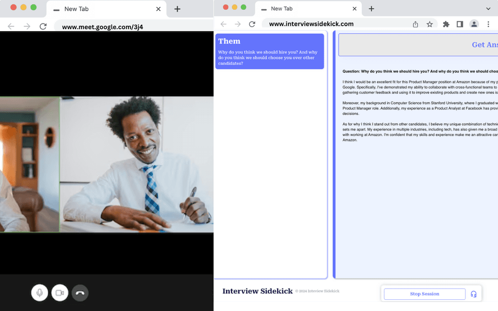Real-time AI Interview Assistant | Interview Sidekick