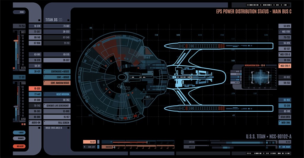 Inspired, Interactive LCARs Design