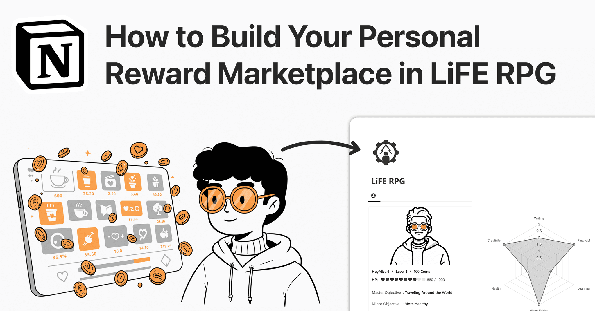 LiFE RPG Resources - Guides for Notion Gamification