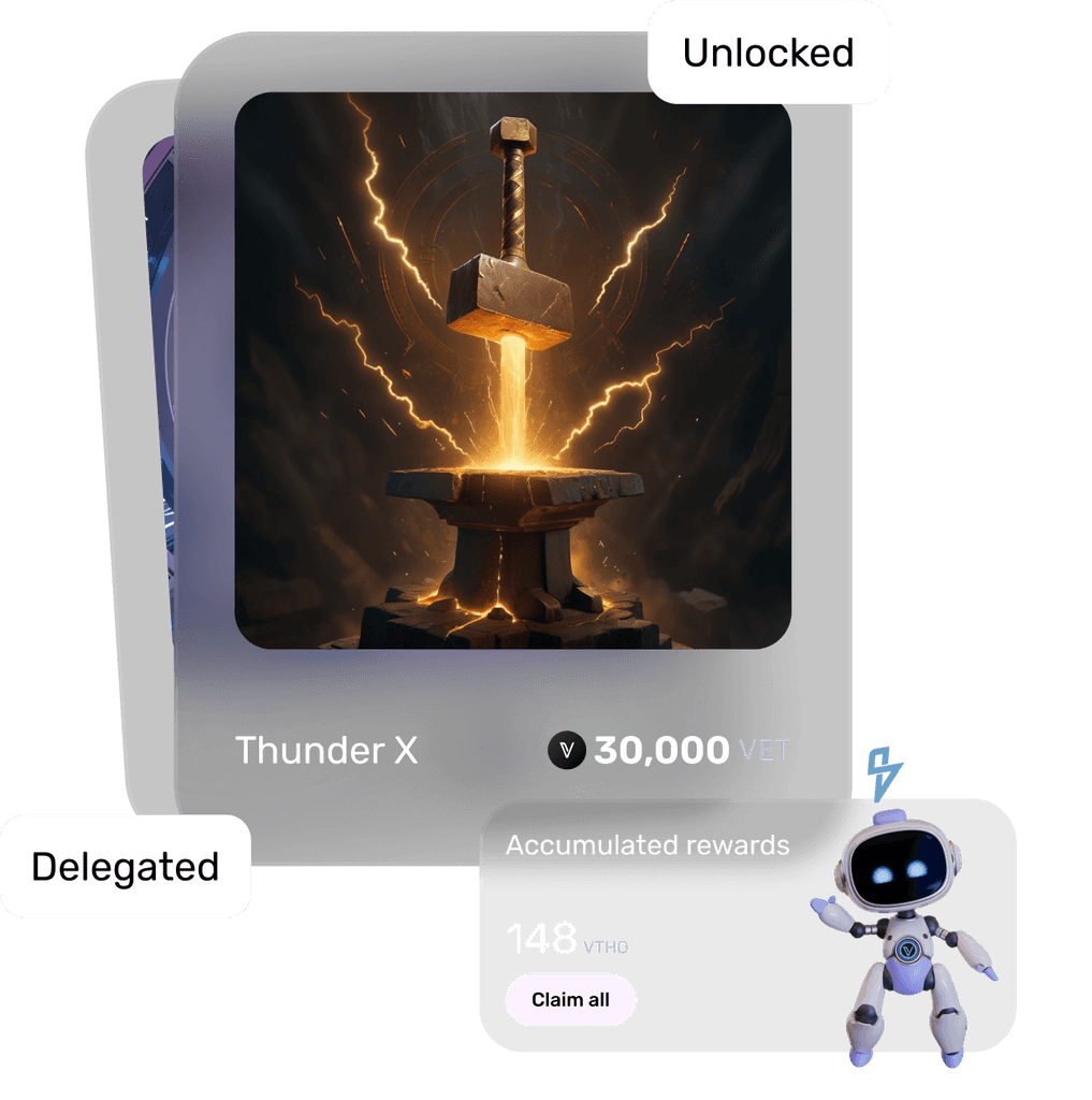 Stake VET and Earn VTHO Rewards | StarGate by VeChain