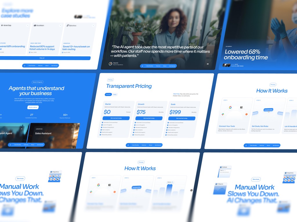 Ivory - Branding / Creative Agency Website Template - Wize Templates