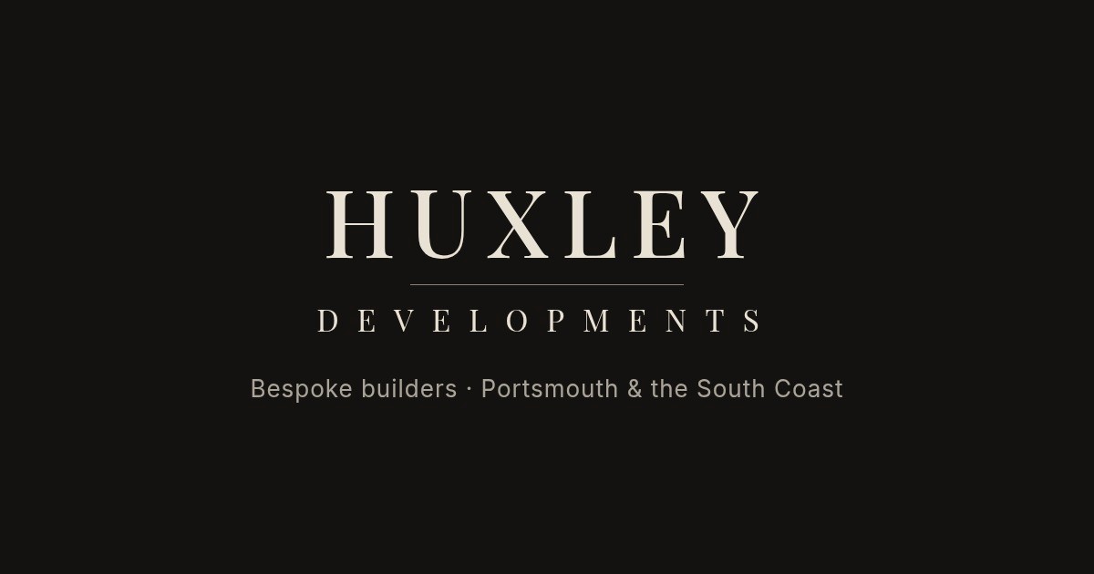 Our Services — Design, Build & Restore | Huxley Developments