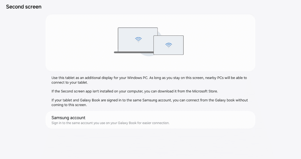 Use Samsung Galaxy Tablet As Second Monitor For Windows PC