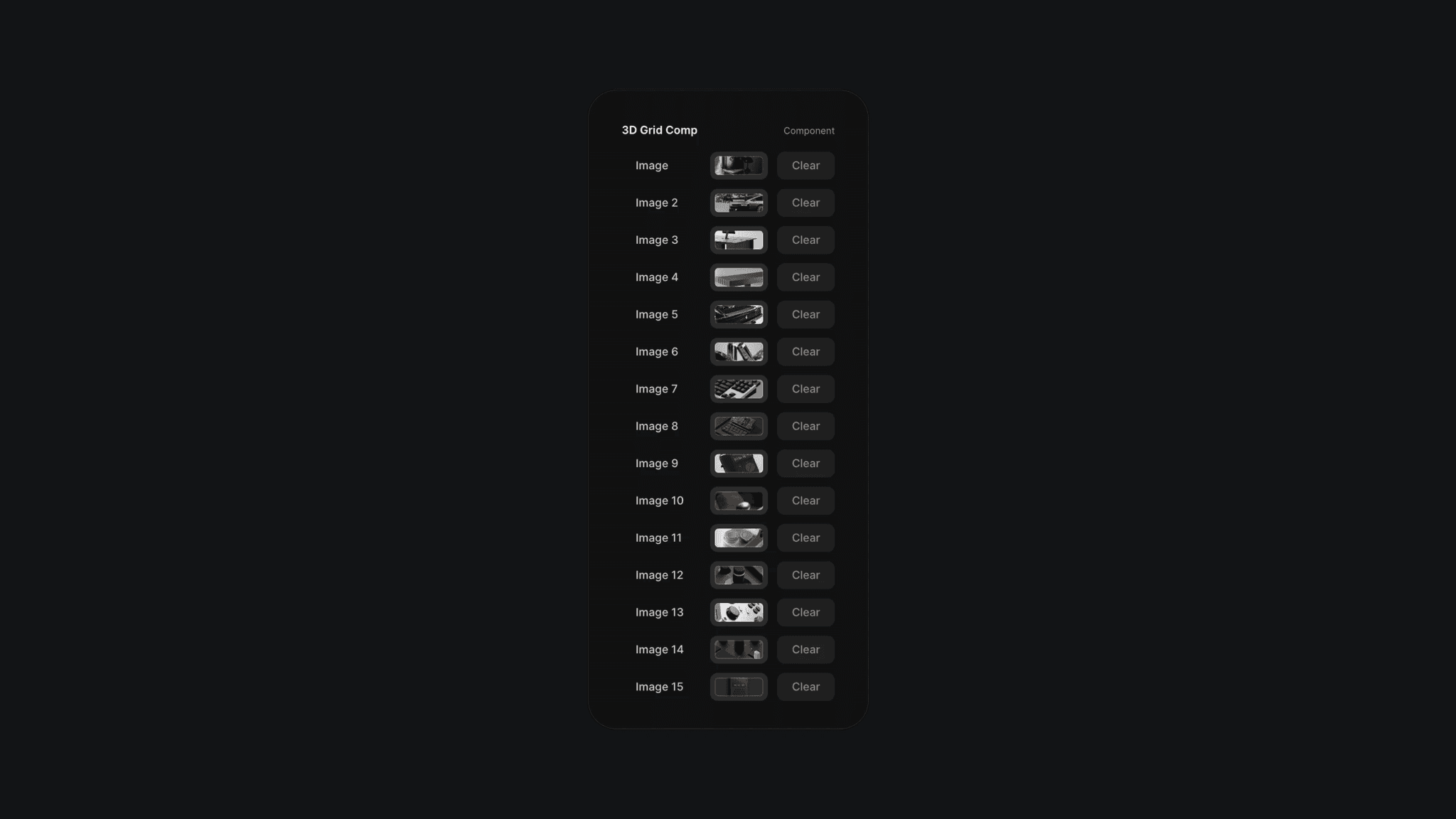 3D Image Grid Component in Framer — Framer Resource