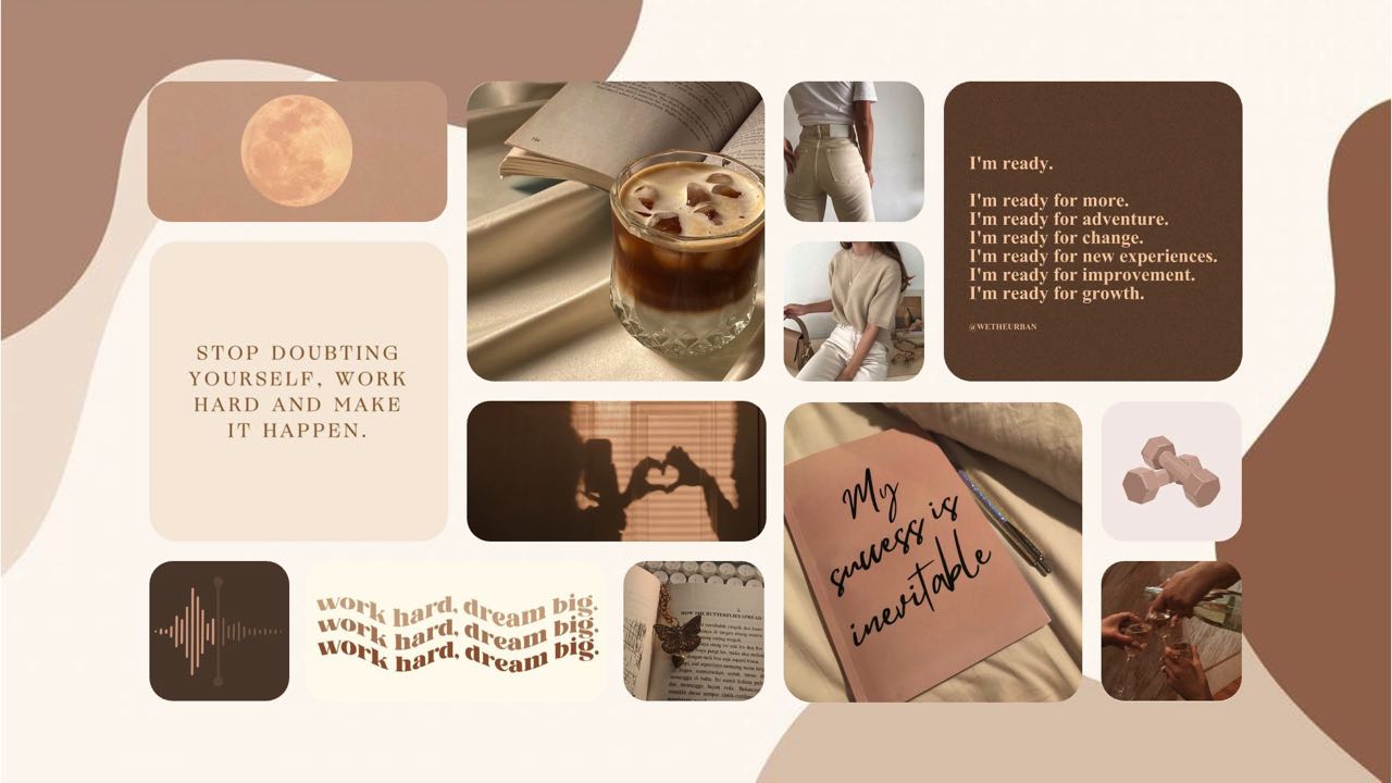 iPad Vision Board Template - D Story