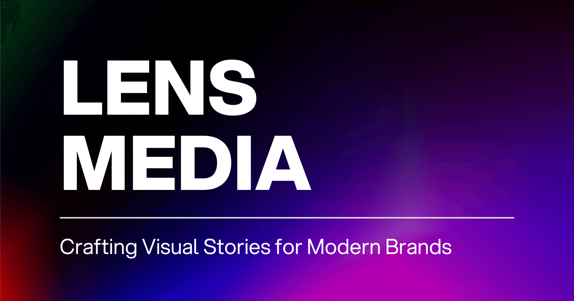 Lens Media - Crafting Motion for the Next Internet