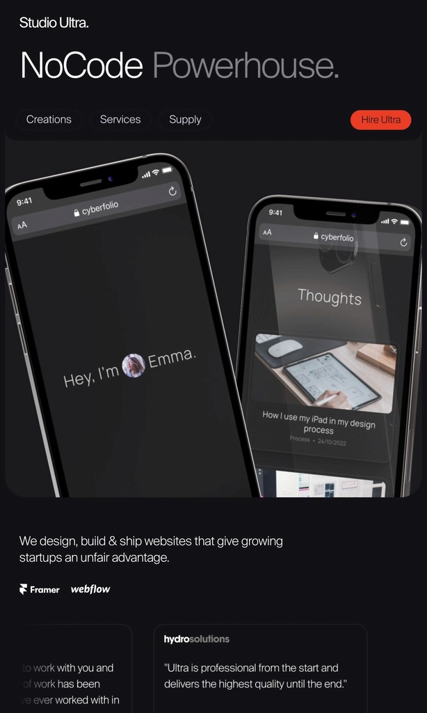 Framer: Design and ship your dream site. Zero code, maximum speed.