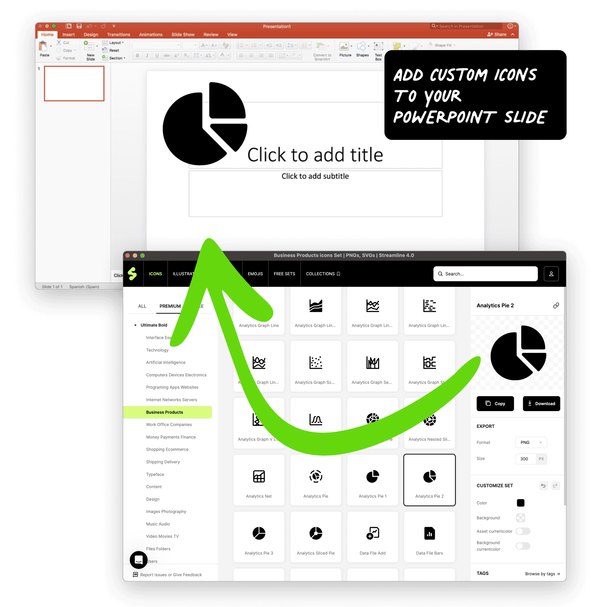 12,000 Free Icons For PowerPoint: Finance, Health, etc