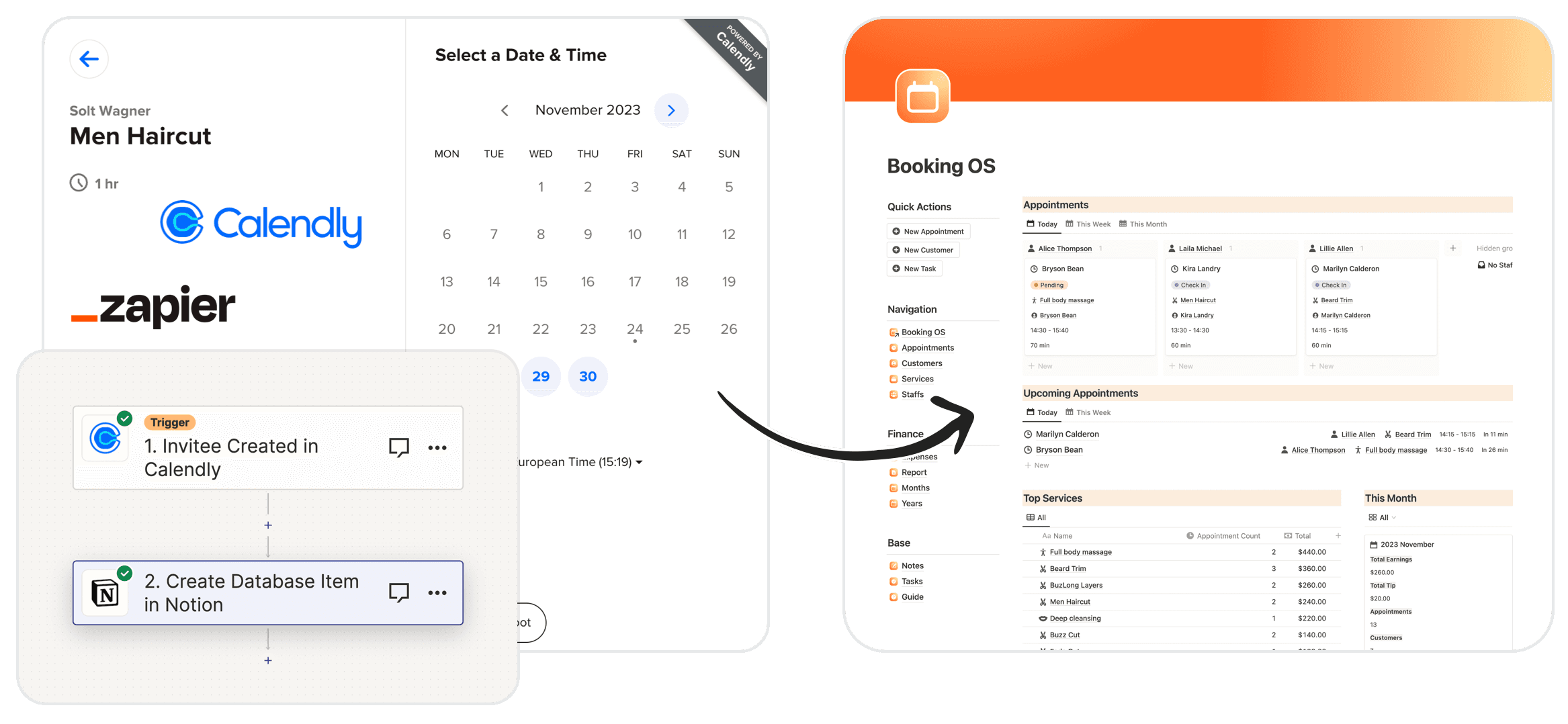 Notion Booking OS Template @ Solt Wagner