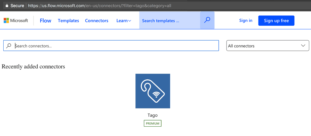 Microsoft Flow connector just released for TagoIO - TagoIO