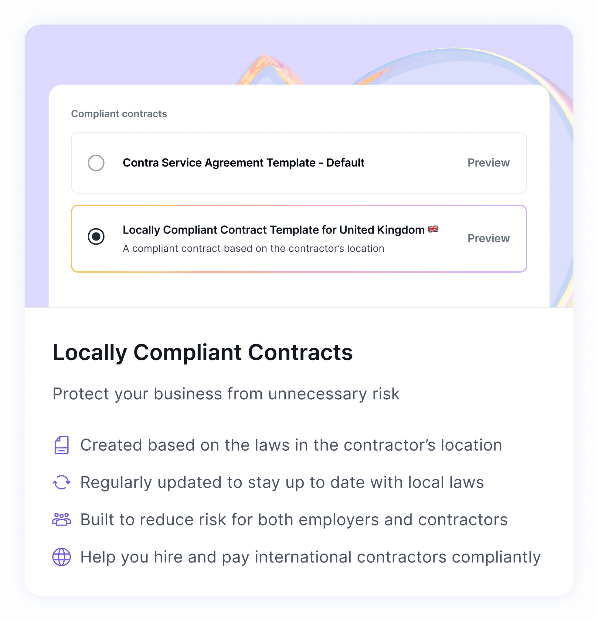 Contract management for freelancers | Contra