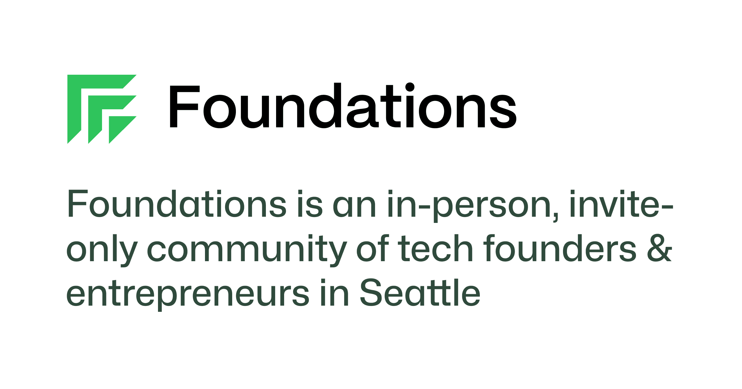 Foundations is an in-person, invite-only community of tech founders in ...