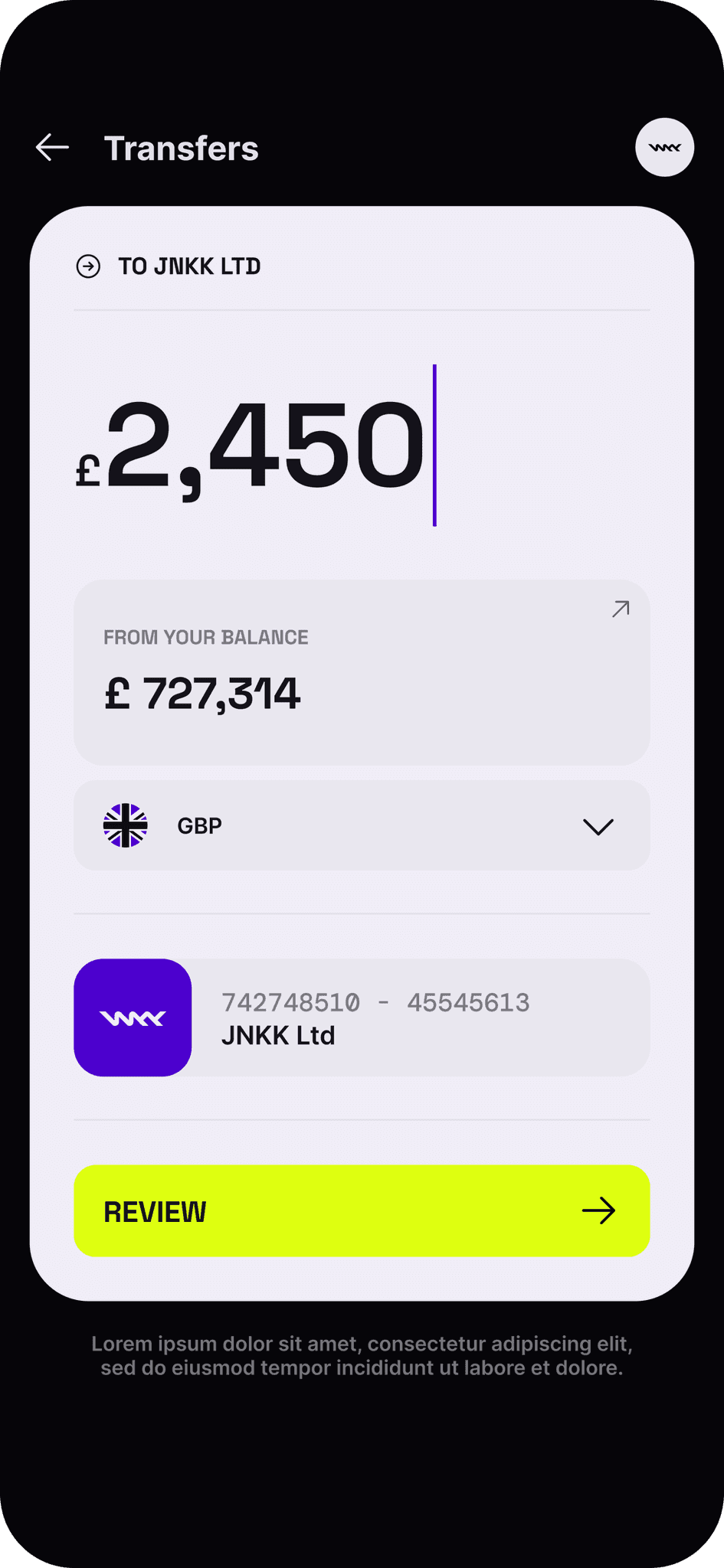 WYR™ - Fintech Design Sytem