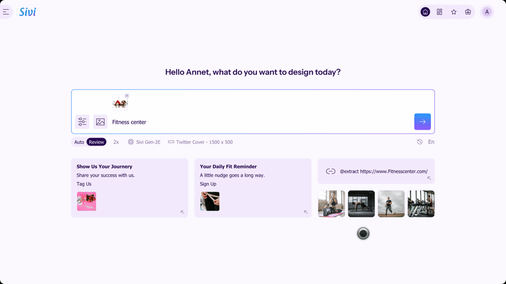 Free AI X/Twitter header generator for engaging profile