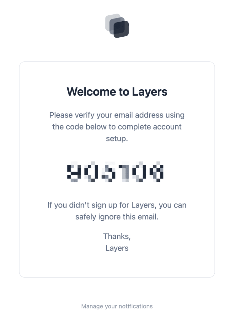 Account Verification Email Examples - Loops - The Email Platform for SaaS