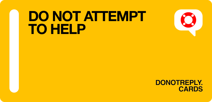 DONOTREPLY.CARDS→EN