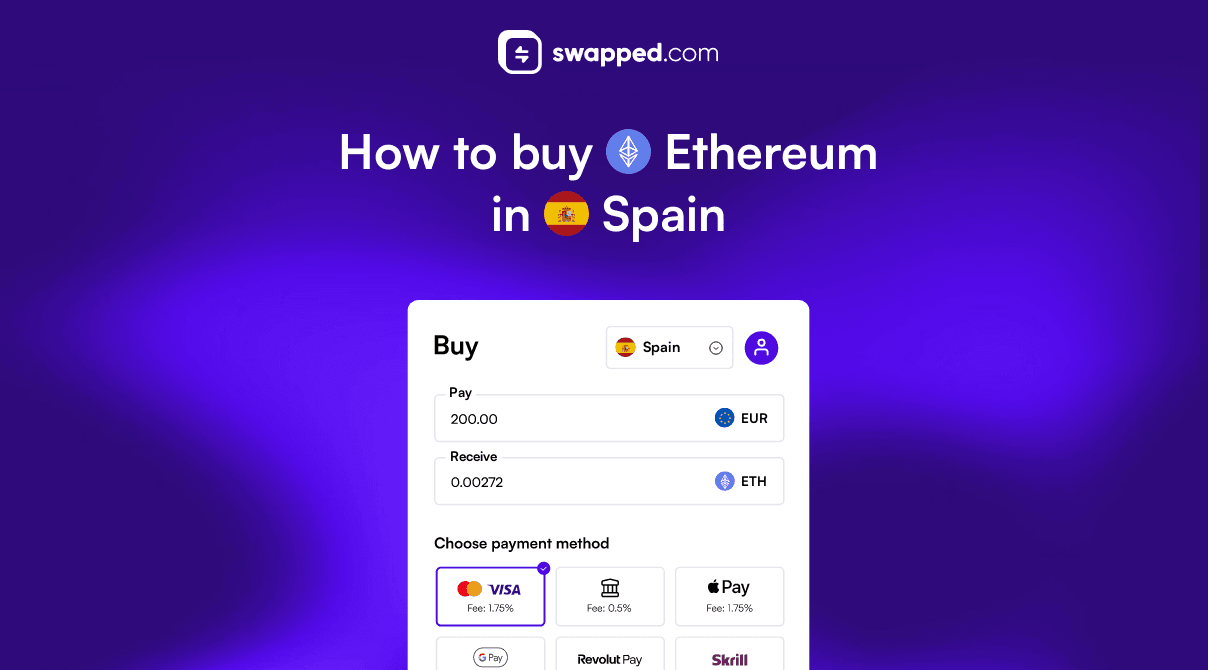 How to buy Ethereum (ETH) in Spain with EUR