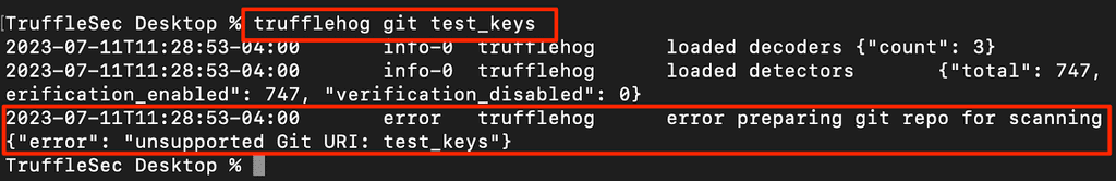 TruffleHog Commands: Git vs Filesystem Truffle Security Co.