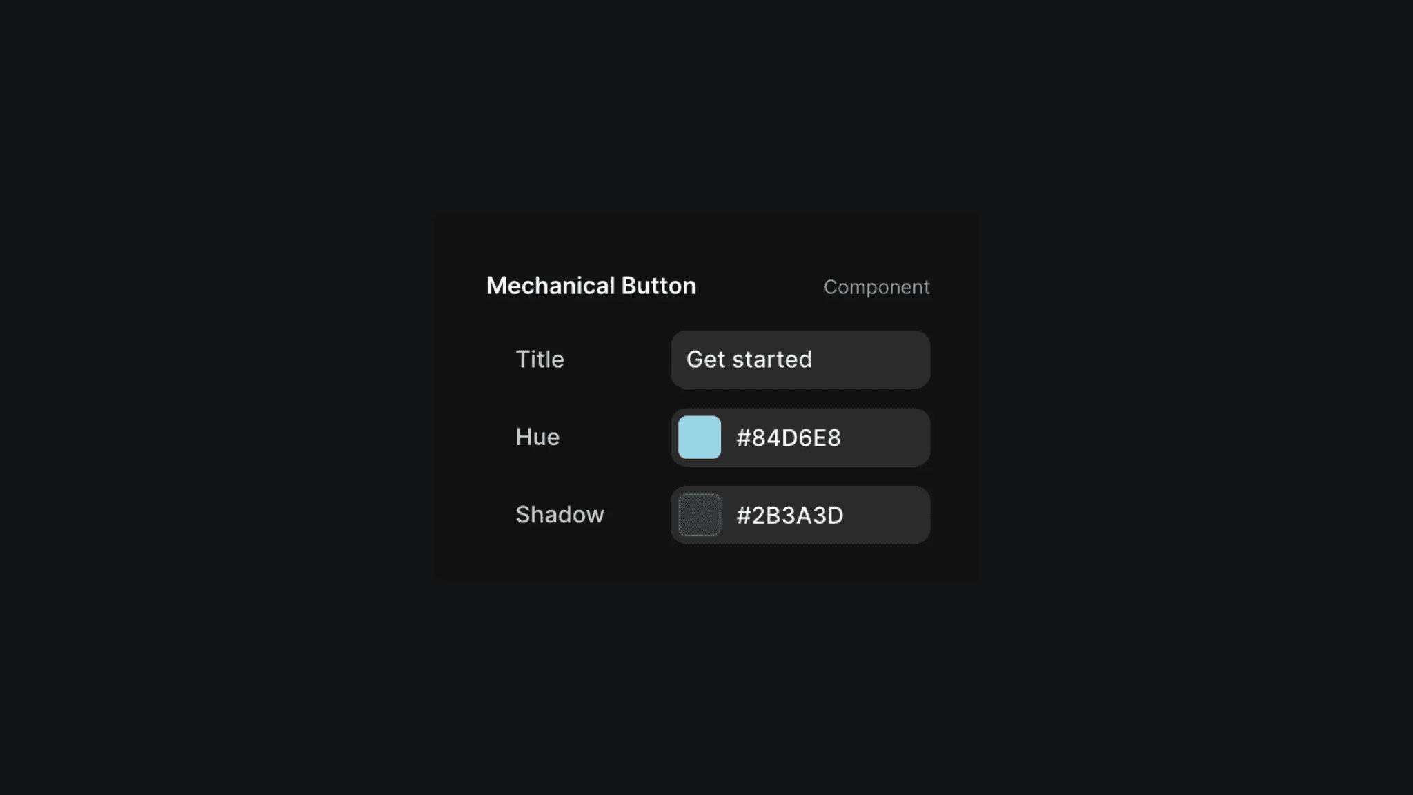 Mechanical Button Component — Framer Resource