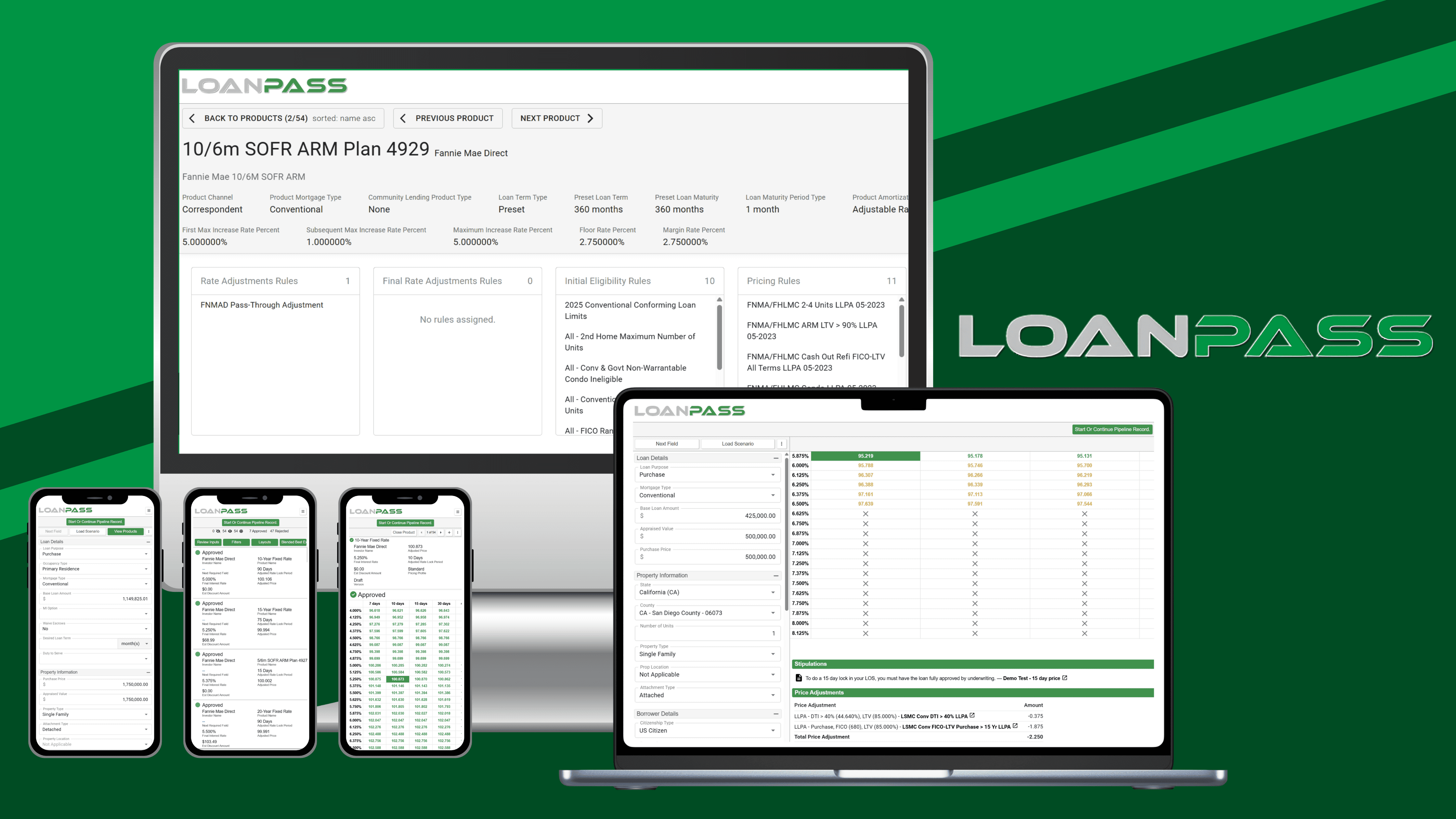 AUS | LoanPASS | Product Pricing Engine for BPL, Non-QM, and Conventional Loans