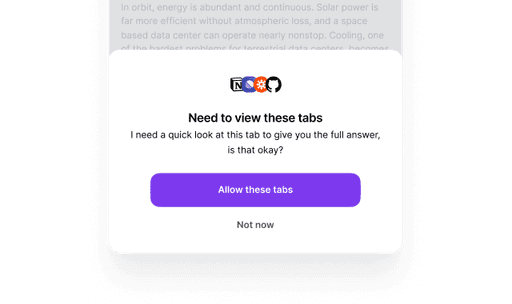Ventrilo.ai - Connects your tabs. Finishes the work.