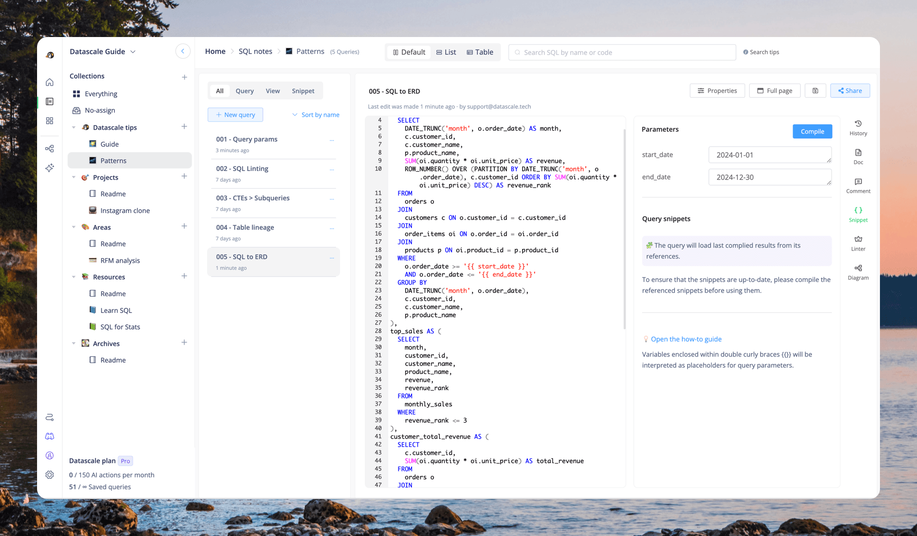 Datascale: Next-gen data knowledge base with AI