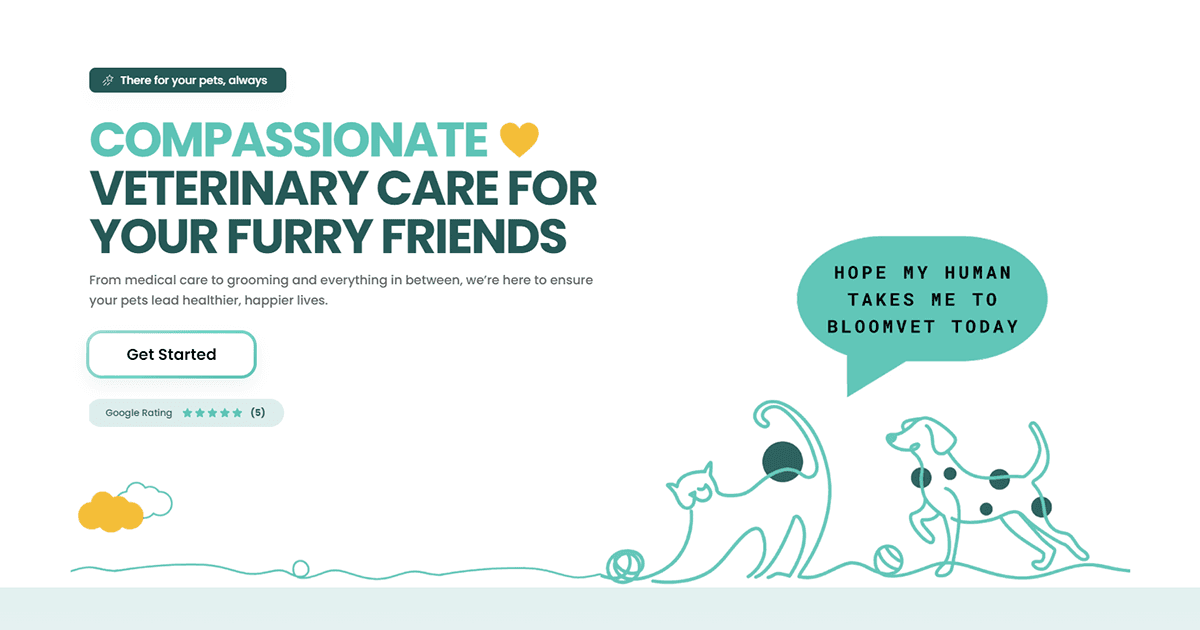BloomVet - There for your pets, always