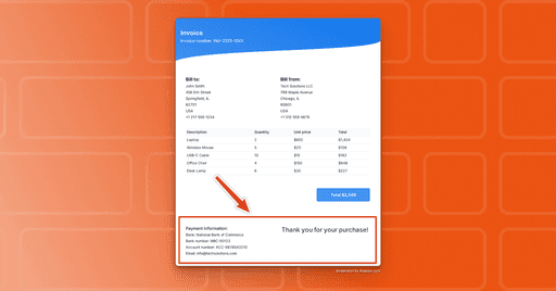 Complete Guide to Invoice Footers: Text Samples and Thank You Notes ...