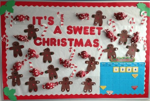 Christmas Bulletin Board Decoration Ideas for Preschools, Daycares ...