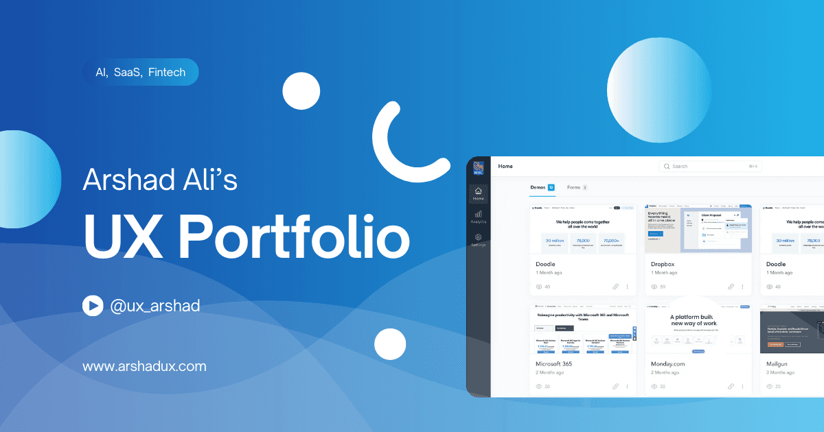 Arshad Ali UX Portfolio