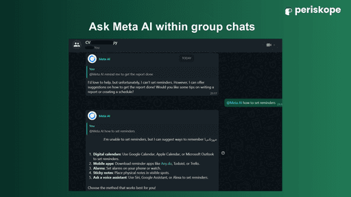 How to Use Meta AI in WhatsApp: A Complete Guide with Illustrations