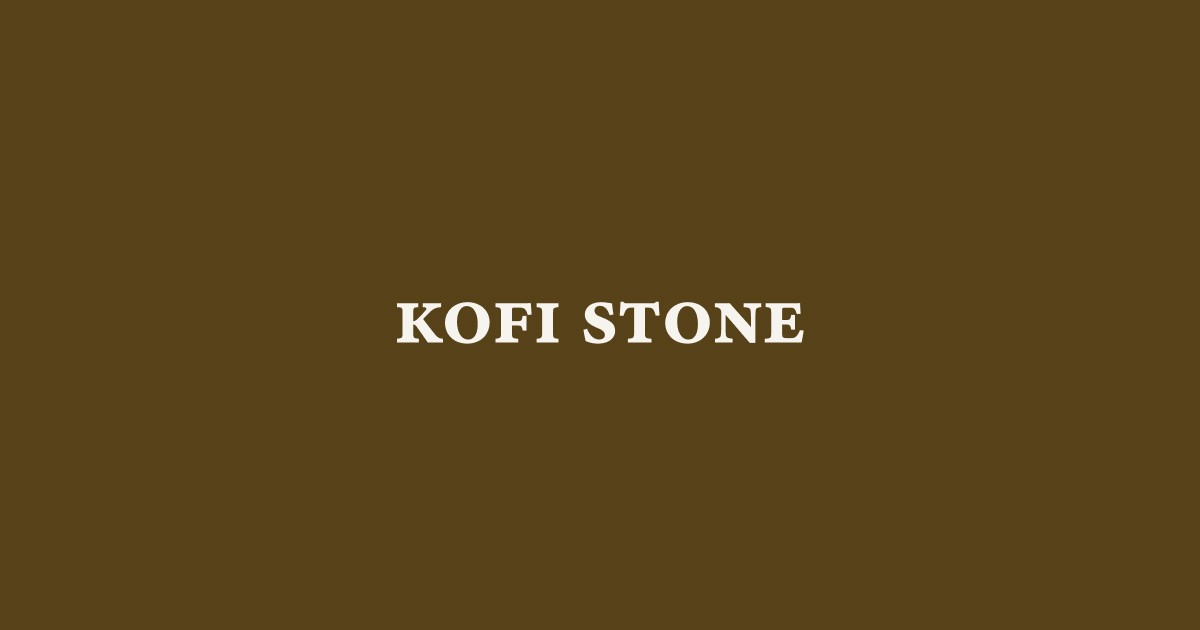 Kofi Stone, crates