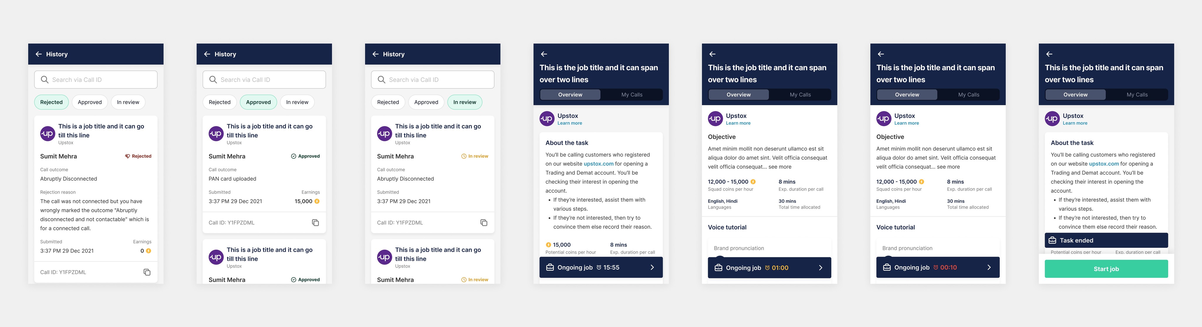 SquadStack Partner app - Souvik Maity - Senior Product Designer