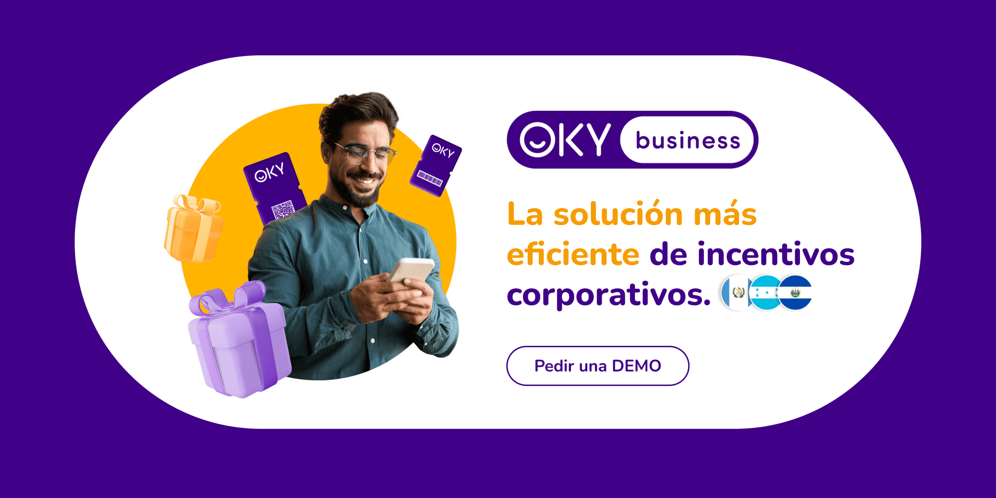 OKY App – Envía vales prepagados de USA a Latinoamérica